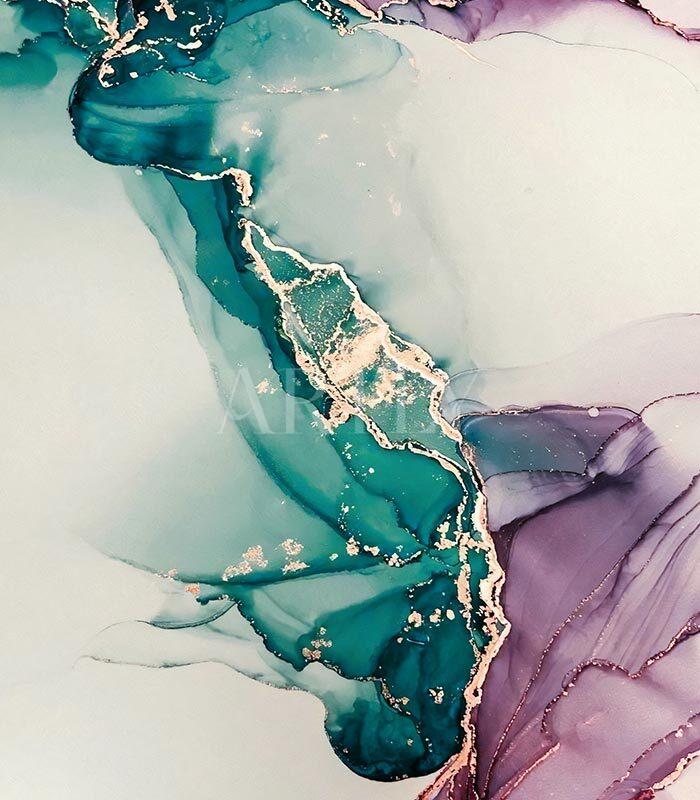 Acheter tableau décoratif Pink Marble triptyque au Maroc - Artly